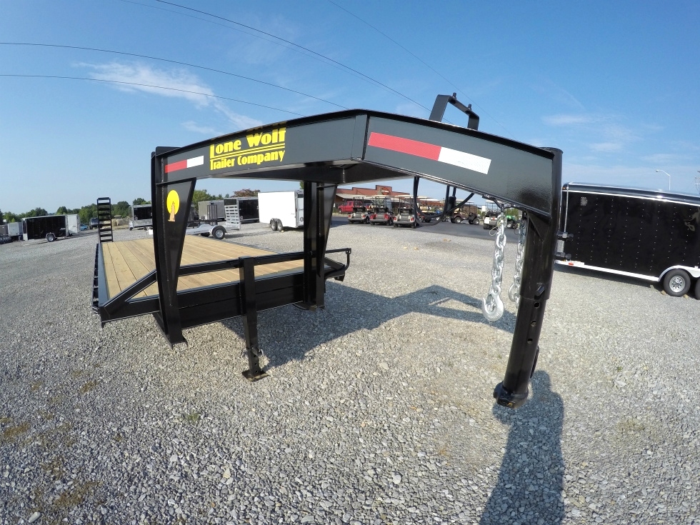 Cargo Trailers Lone Wolf Gooseneck Trailer In Stock Ready to Roll ...